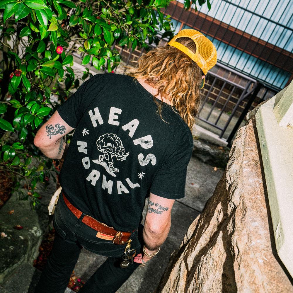 Norm Tee | Black – Heaps Normal